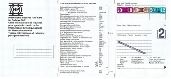 Rail staff 'priv' travel on European trains - a quick guide