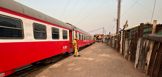 Train travel in Cameroon