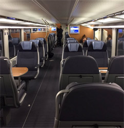 German Passenger Train Interior
