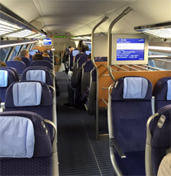 German Passenger Train Interior