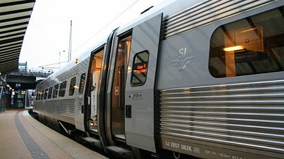 Copenhagen to Stockholm by X2000 train from 195 SEK (€22, $28)