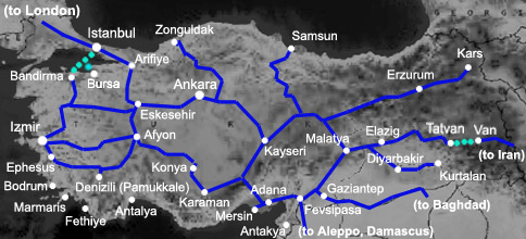 Matkustaminen Turkissa | TURKKITIETO