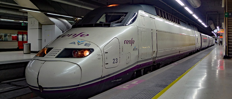 Barcelona to Marseille, Lyon, Toulouse by Renfe AVE train